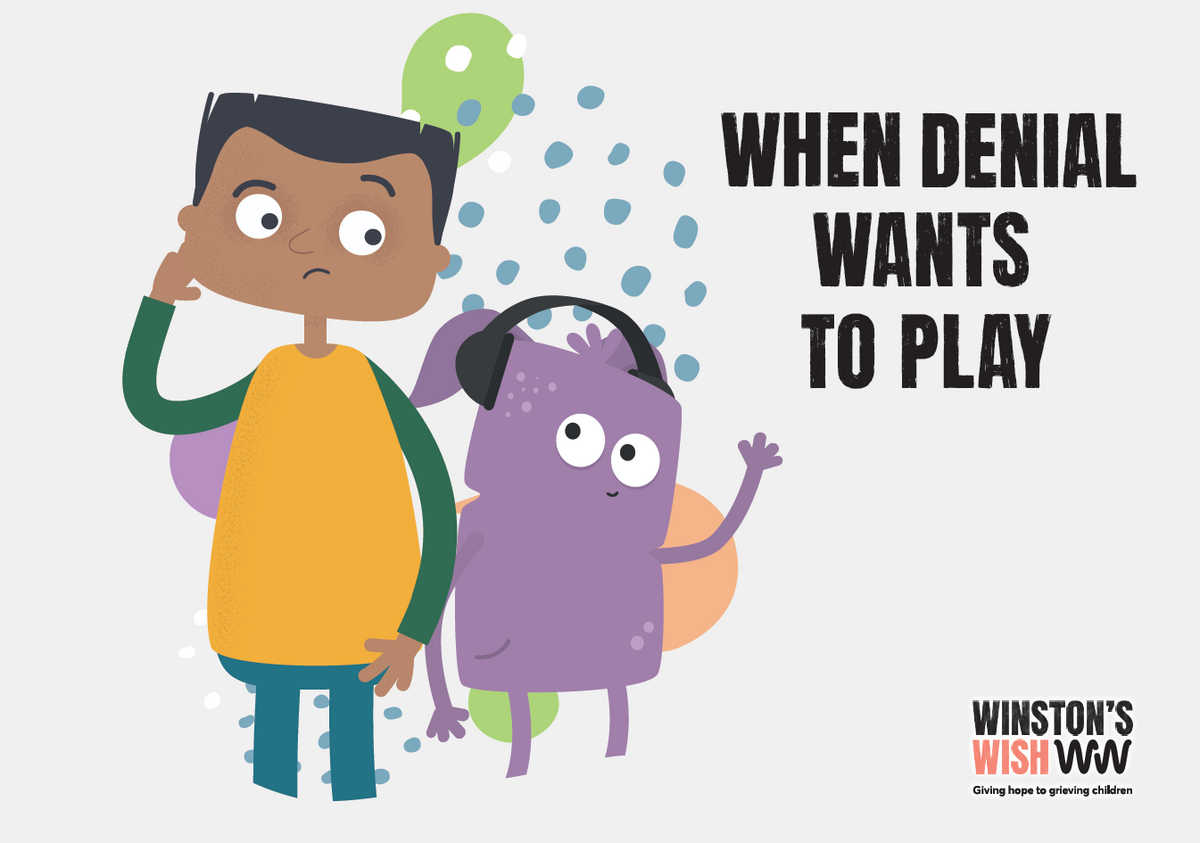 Alien Feelings: Grief and Denial (e-book) by Winston's Wish